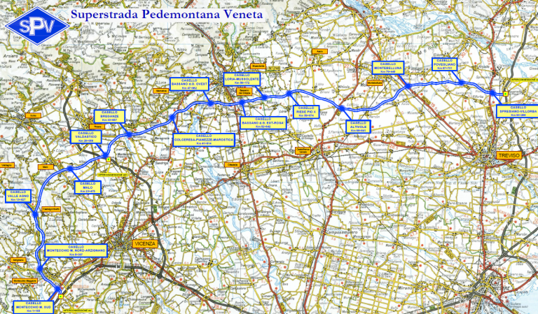La Pedemontana Veneta è completa: aperto l’innesto con l’A4 - CityNext